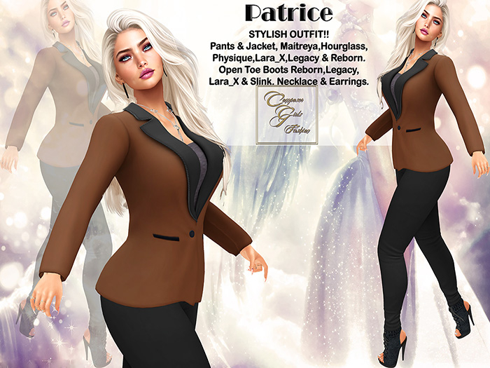Second Life Marketplace - !CGF-*Patrice* Pants Jacket Outfit